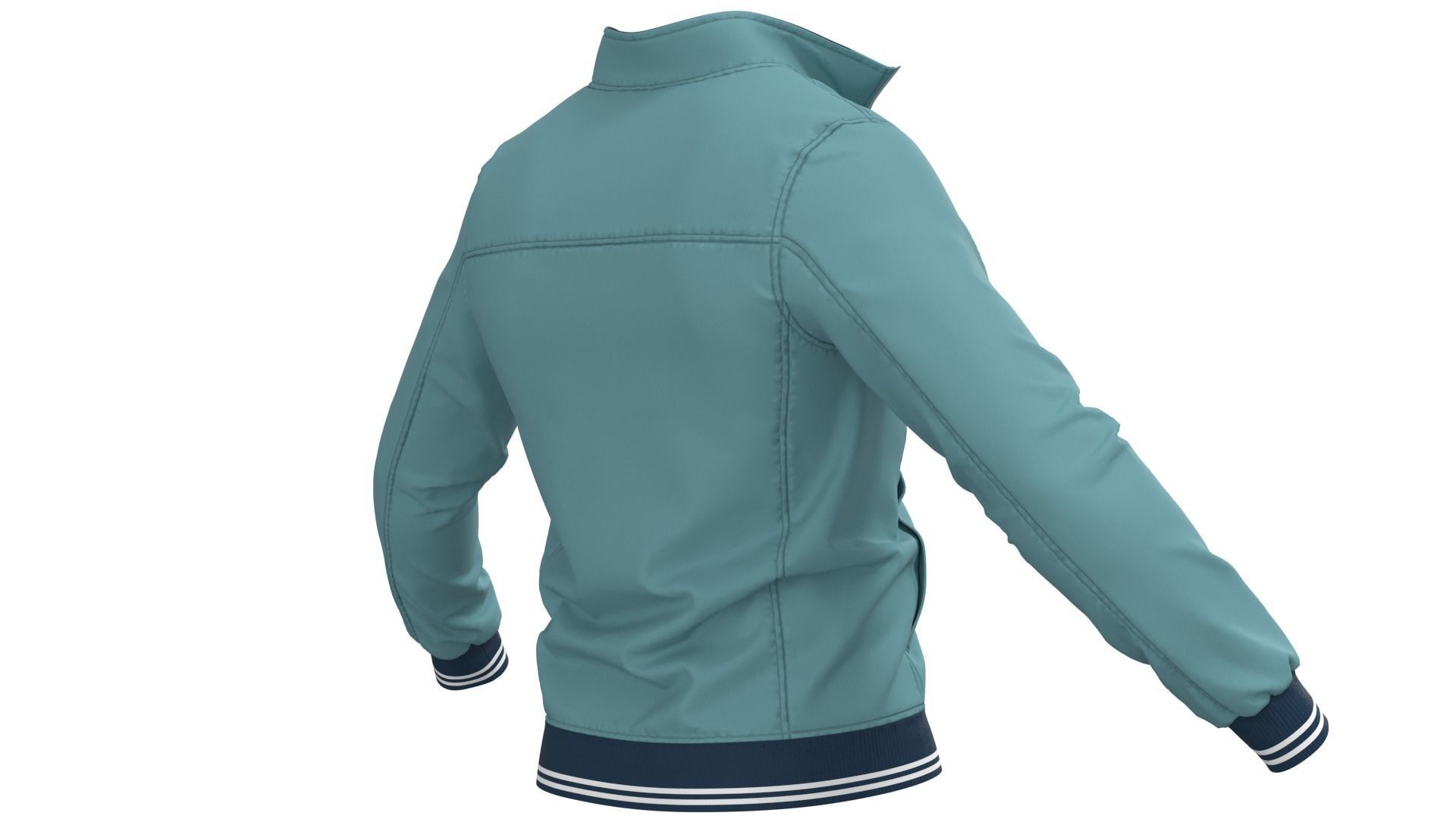 Sport Jacket - Marvelous Designer 3D model | CGTrader
