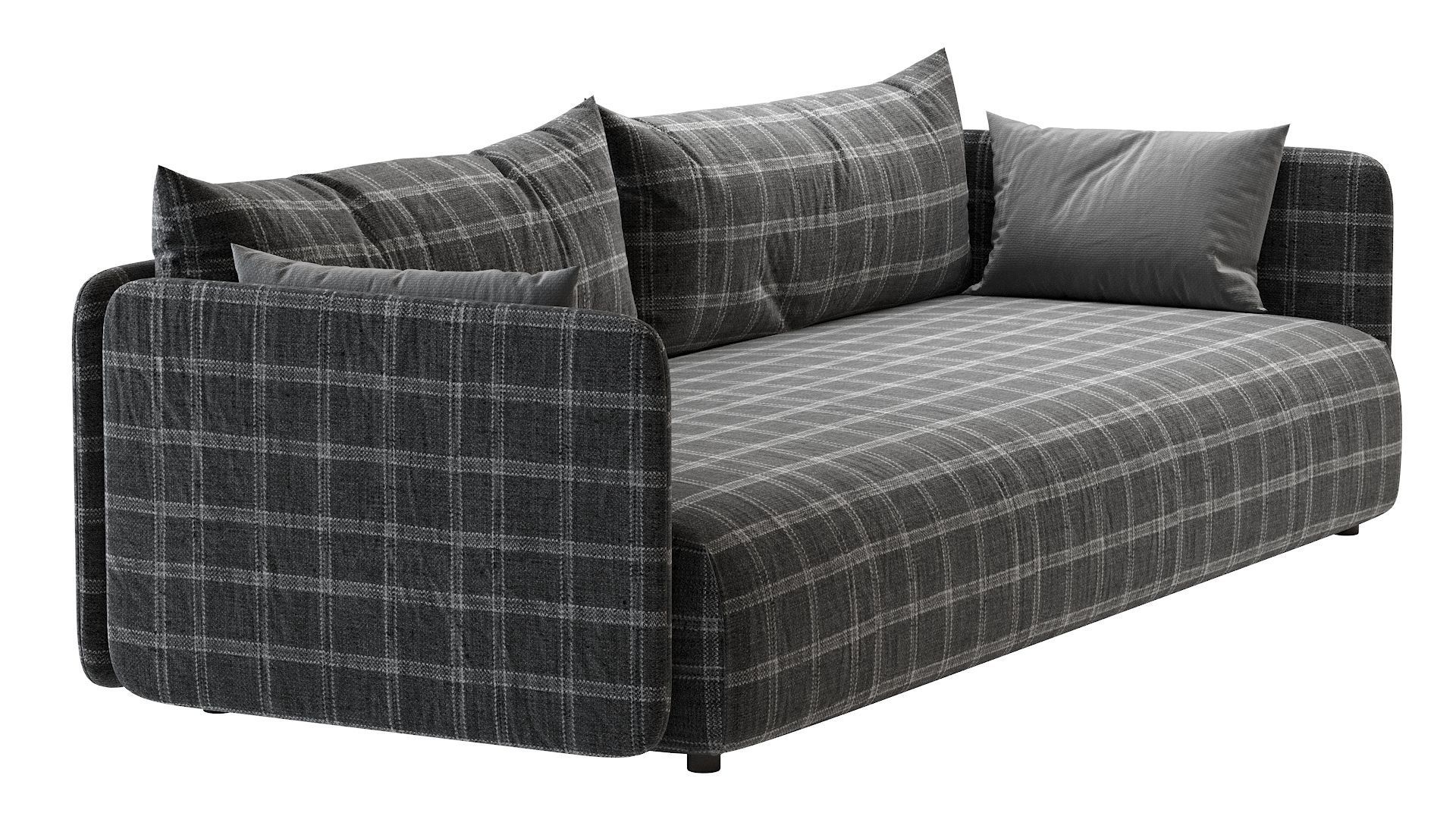 Offset Sofa 3D model | CGTrader