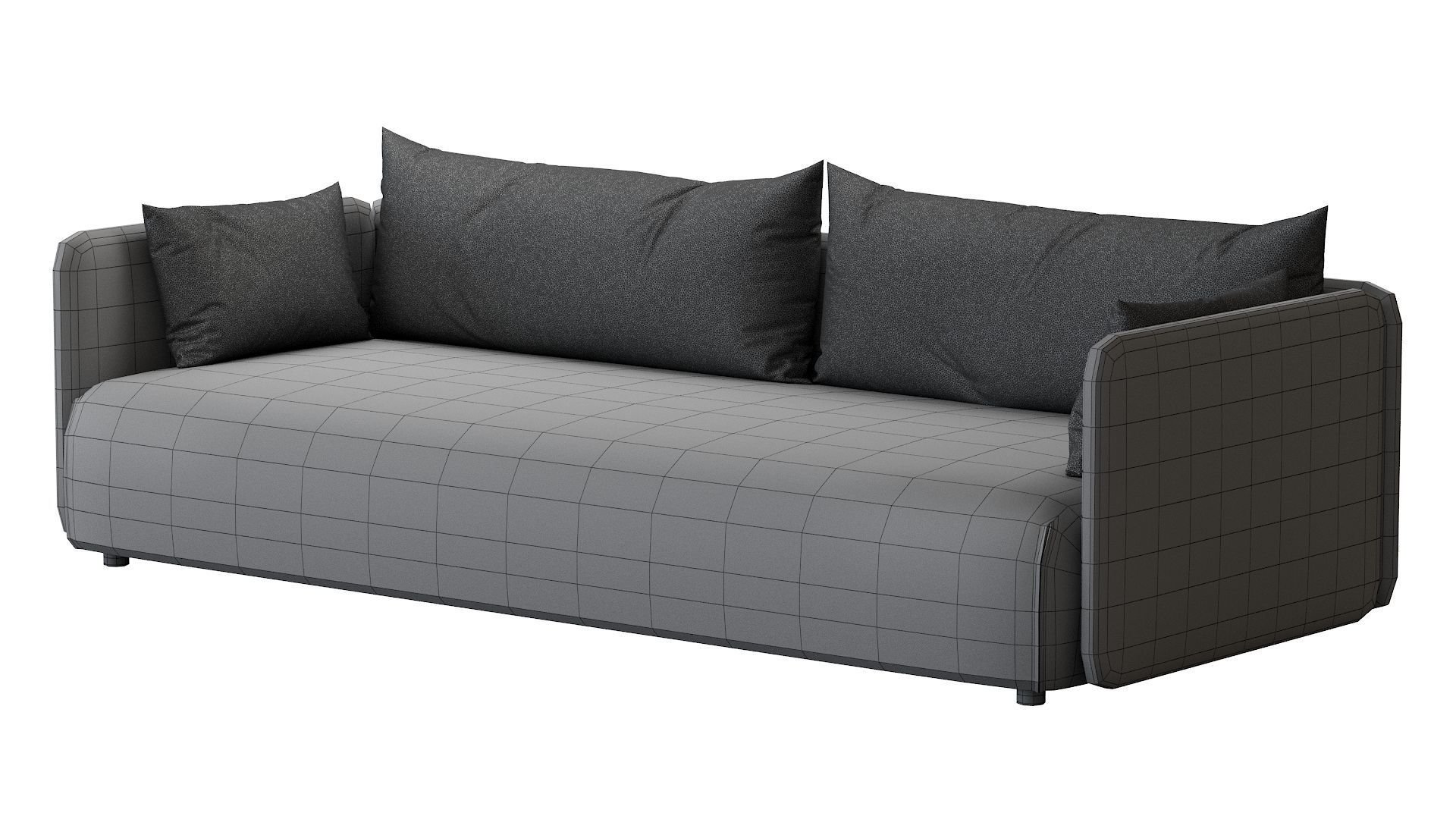 Offset Sofa 3D model | CGTrader