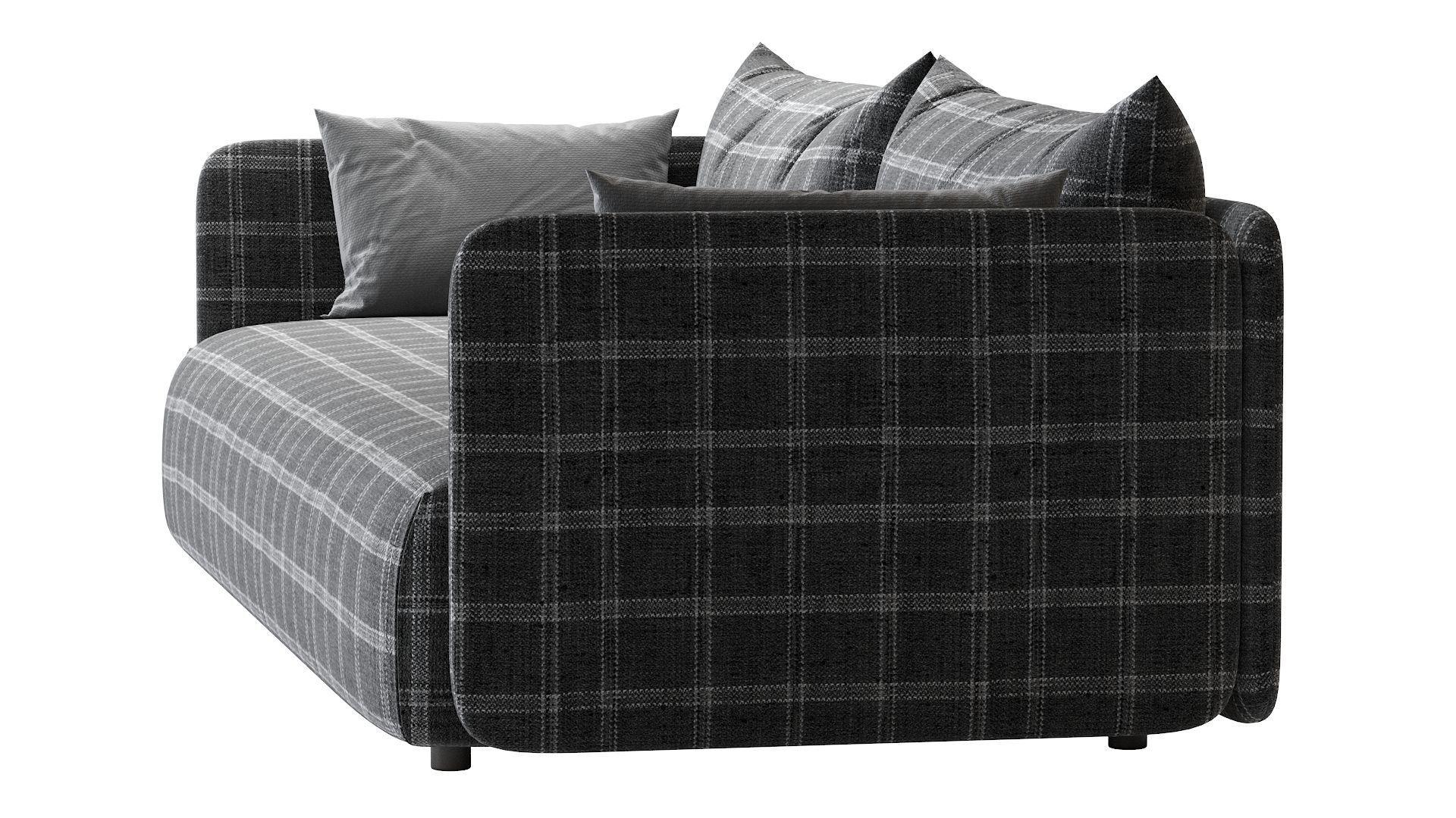 Offset Sofa 3D model | CGTrader