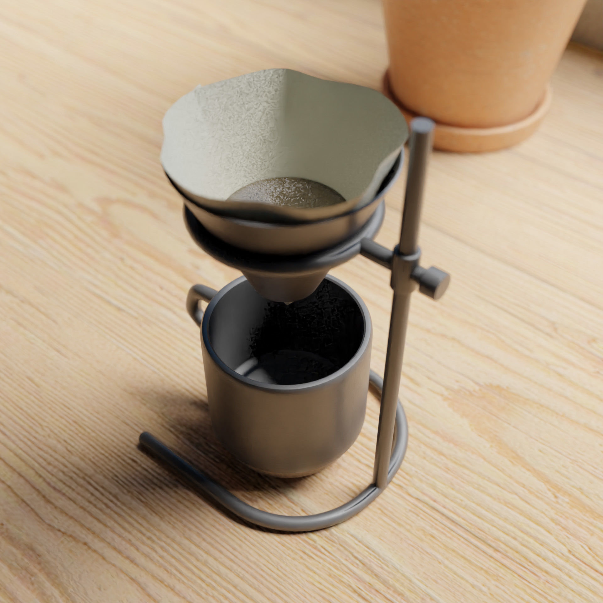 3D model Mini Coffee Maker VR / AR / low-poly | CGTrader