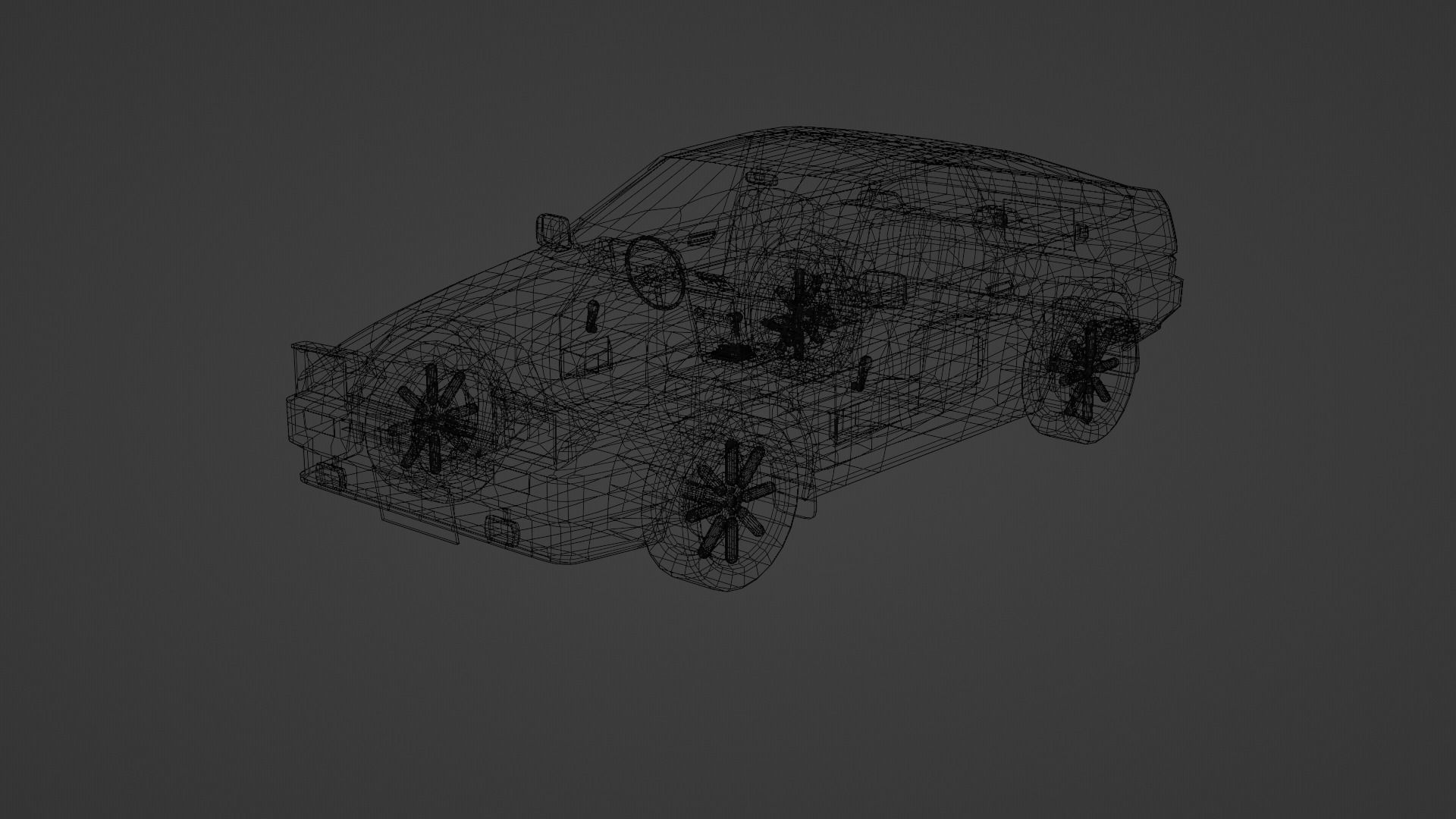 3D model TOYOTA AE86 Trueno VR / AR / low-poly | CGTrader