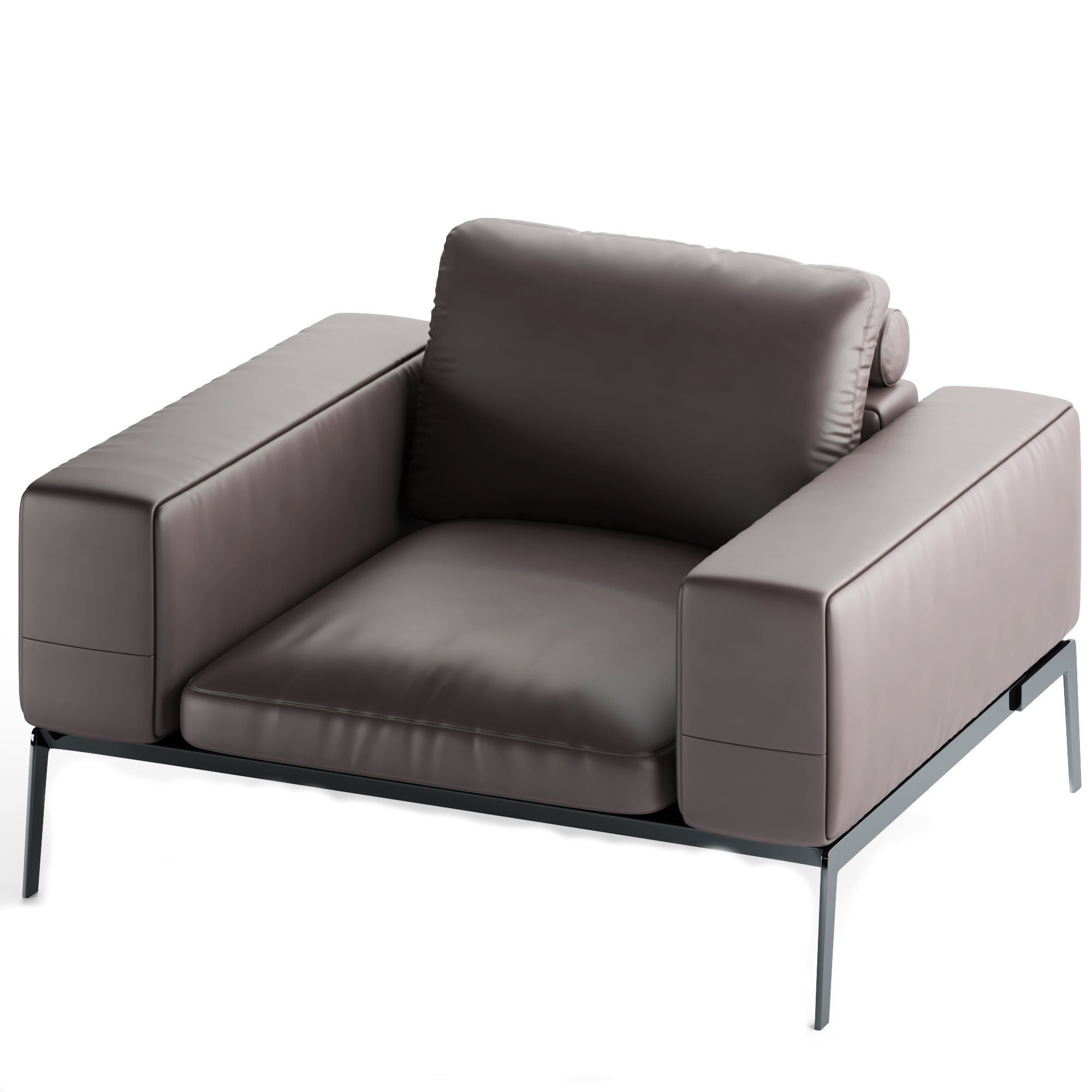 Armchair Flexform LIFESTEEL 3D model | CGTrader