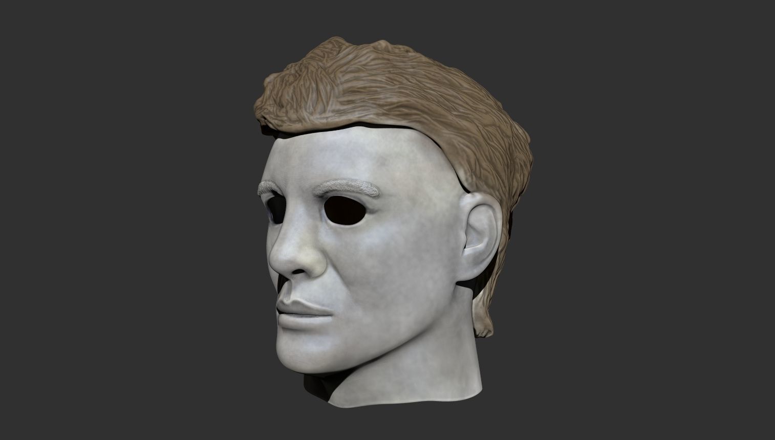 Michael Myers mask 3D model 3D printable | CGTrader