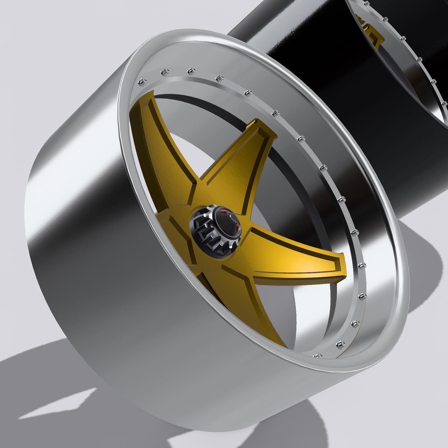 20inch Concave Testarossa Wheels 3 offsets w Tires 3D model 3D ...