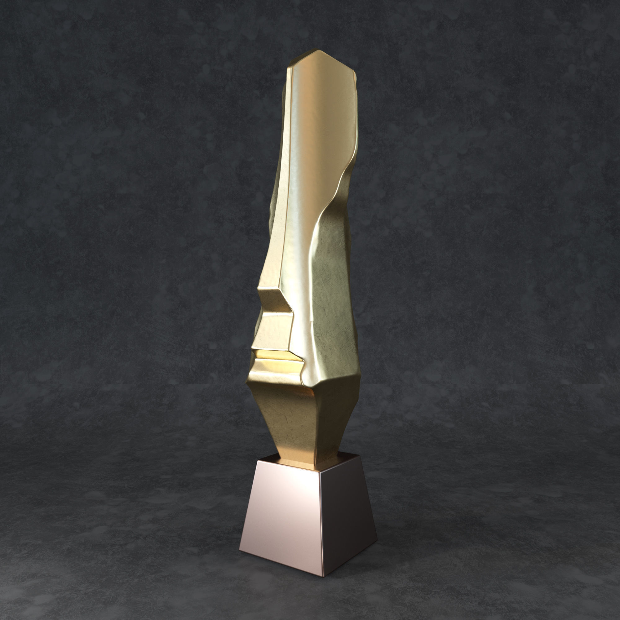 Muse sculpture 3D model | CGTrader