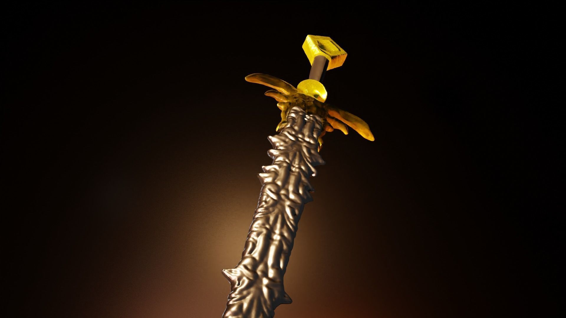 Fantasy sword 3D model | CGTrader