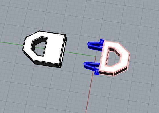 2 Box clasp 3D print model 3D model 3D printable | CGTrader