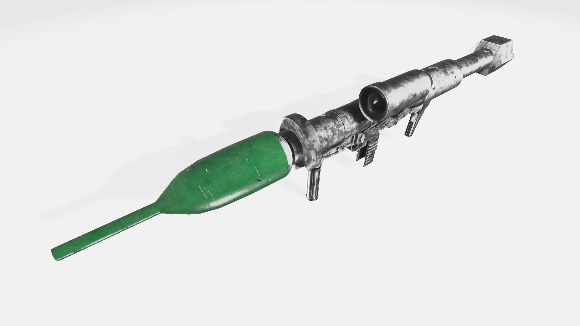 Panzerfaust 3 model grenade launcher 3D model | CGTrader