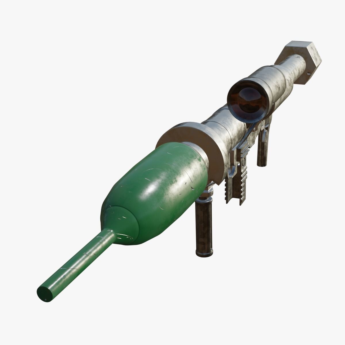 Panzerfaust 3 model grenade launcher 3D model | CGTrader