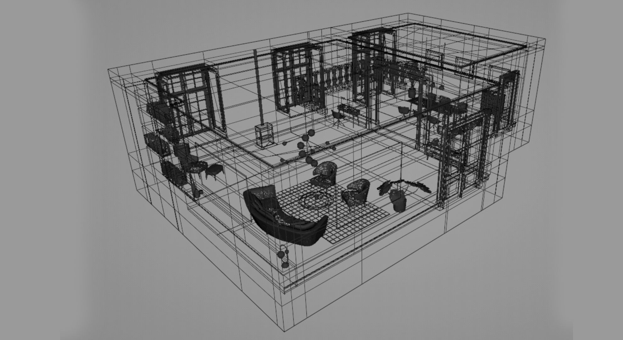 Shapespark example room free VR / AR / low-poly 3D model | CGTrader