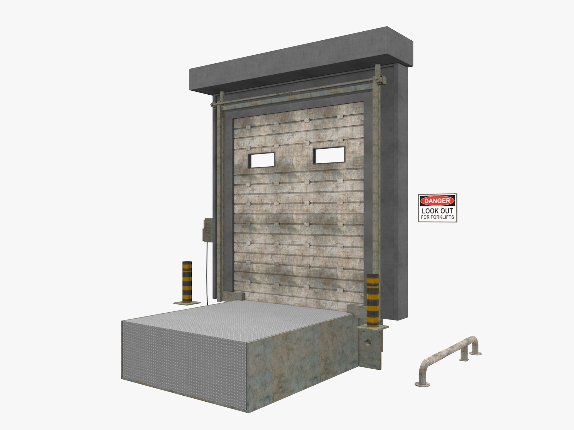 3D model Loading Dock Door VR / AR / low-poly | CGTrader