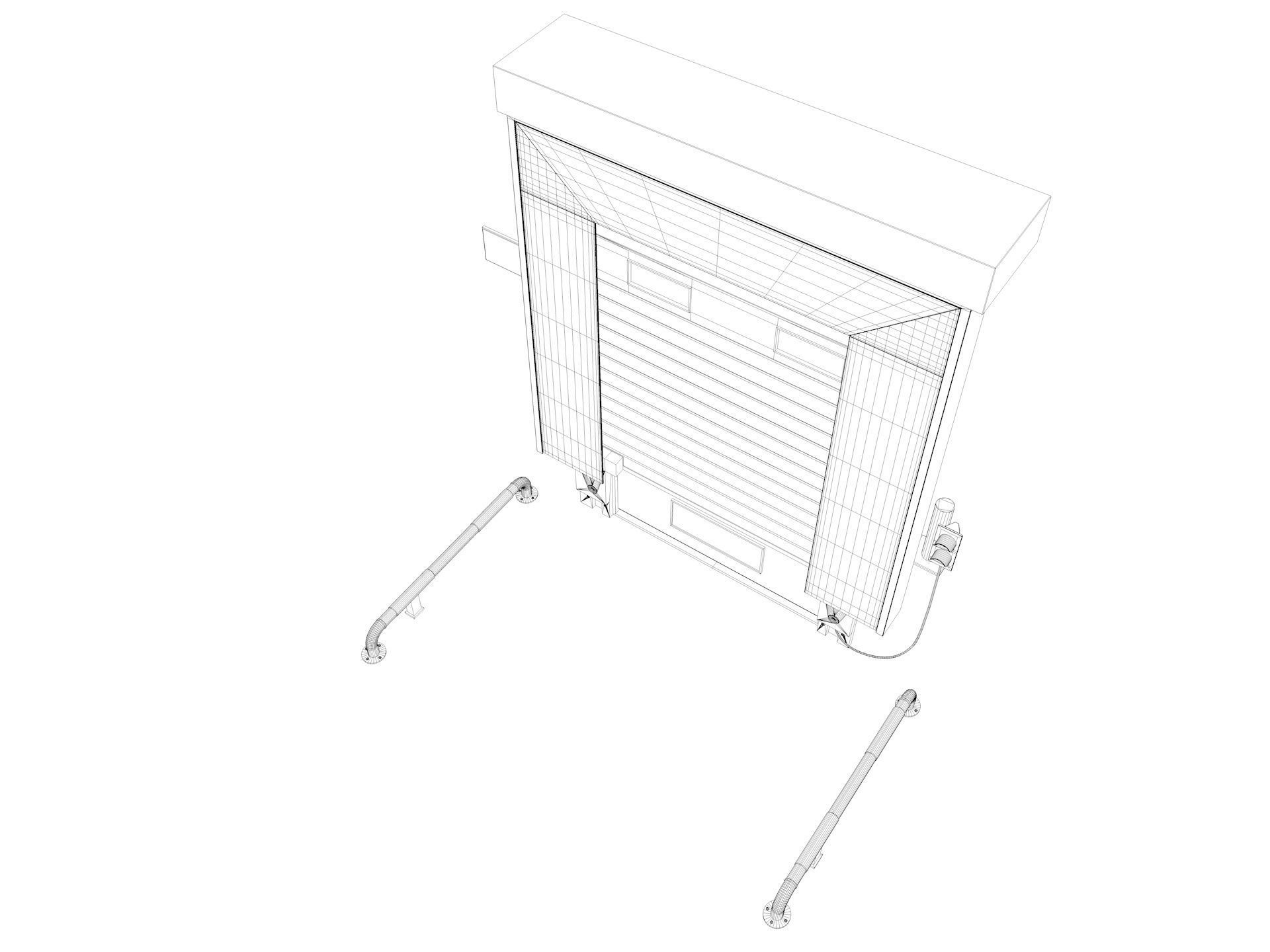 3D model Loading Dock Door VR / AR / low-poly | CGTrader