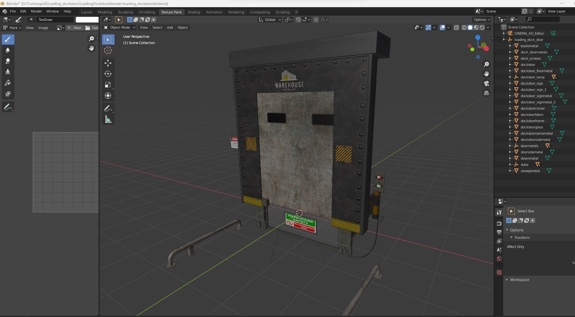 3D model Loading Dock Door VR / AR / low-poly | CGTrader
