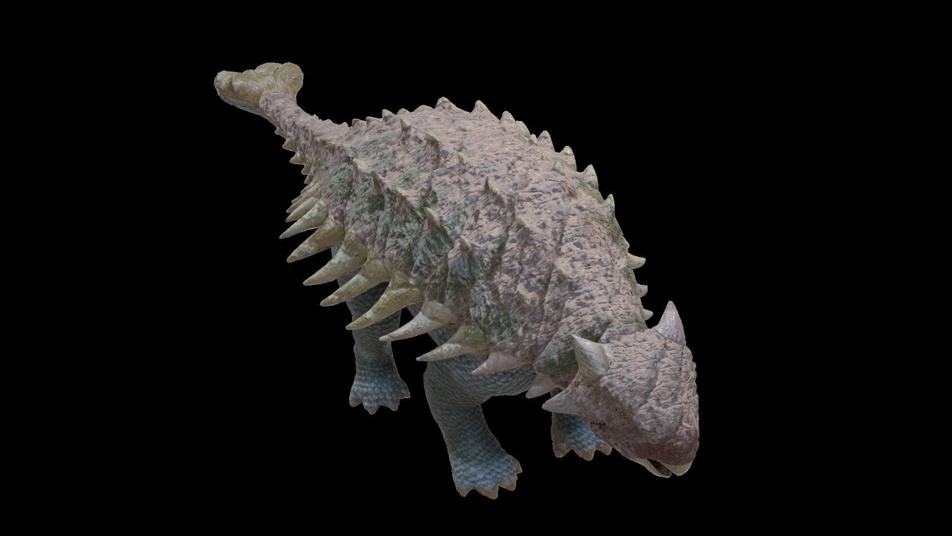 3D model Ankylosaurus Dinosaur VR / AR / low-poly | CGTrader