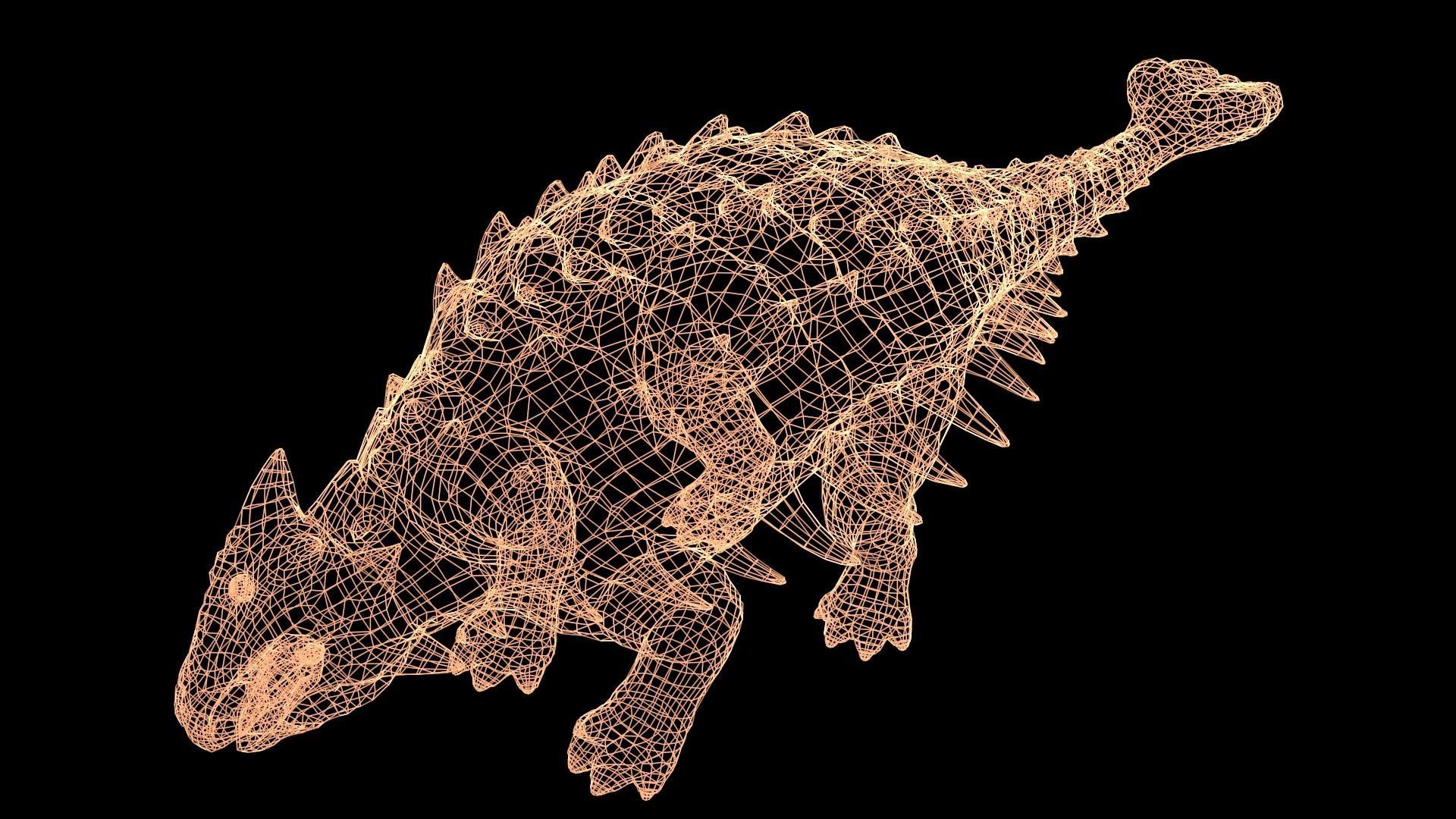 3D model Ankylosaurus Dinosaur VR / AR / low-poly | CGTrader