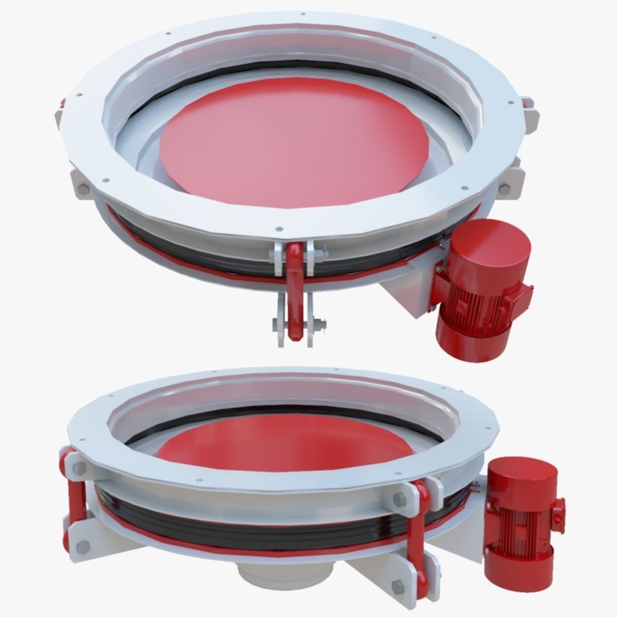 3D model Rotoflow Silo Discharger - Wheat Grain Flour Milling Machine ...