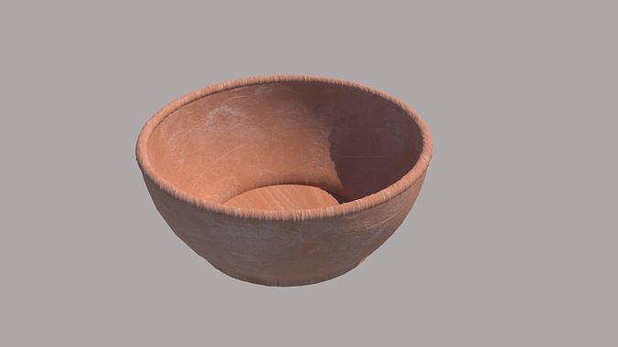 Clay Bowl free 3D model | CGTrader