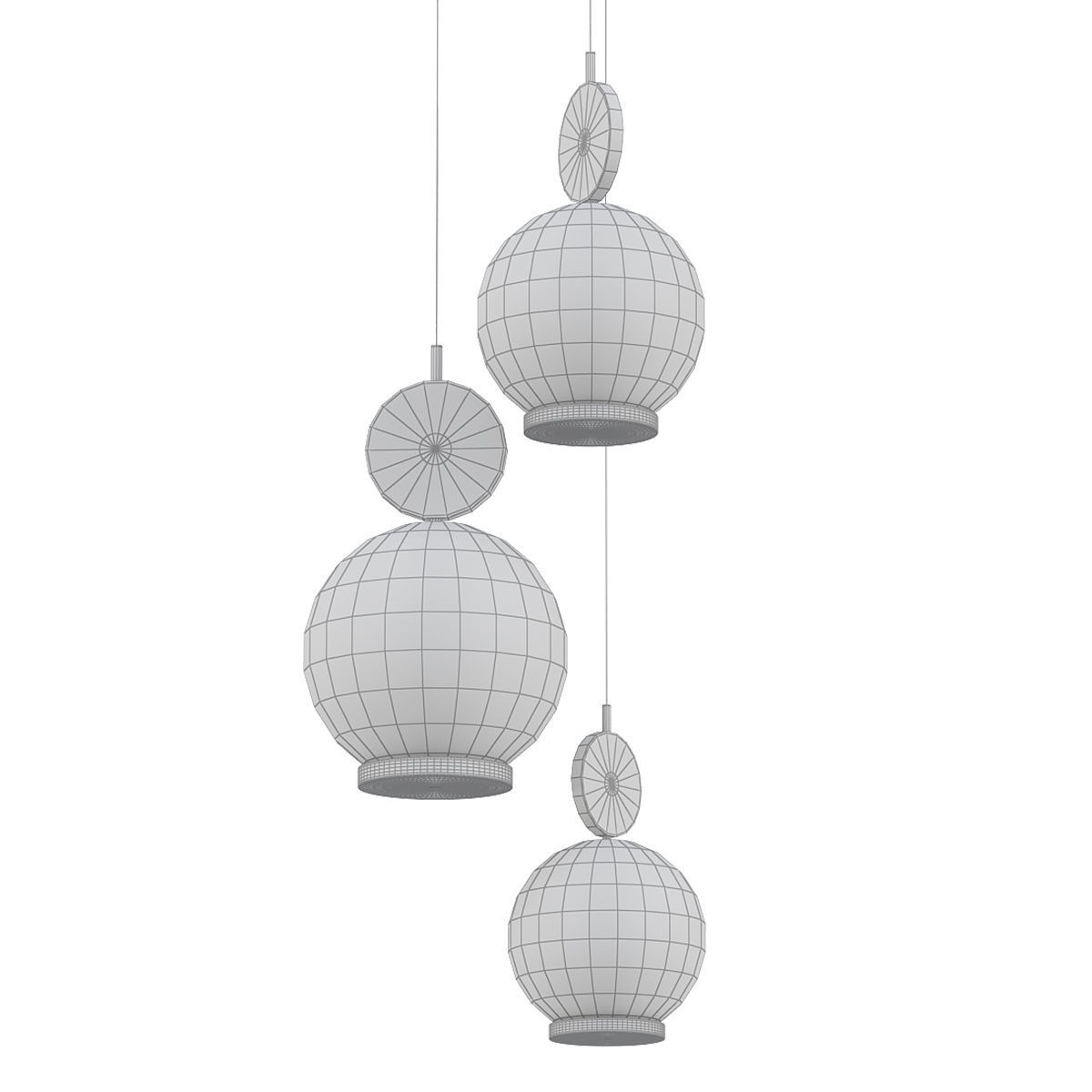 Rosa cluster 3D model | CGTrader