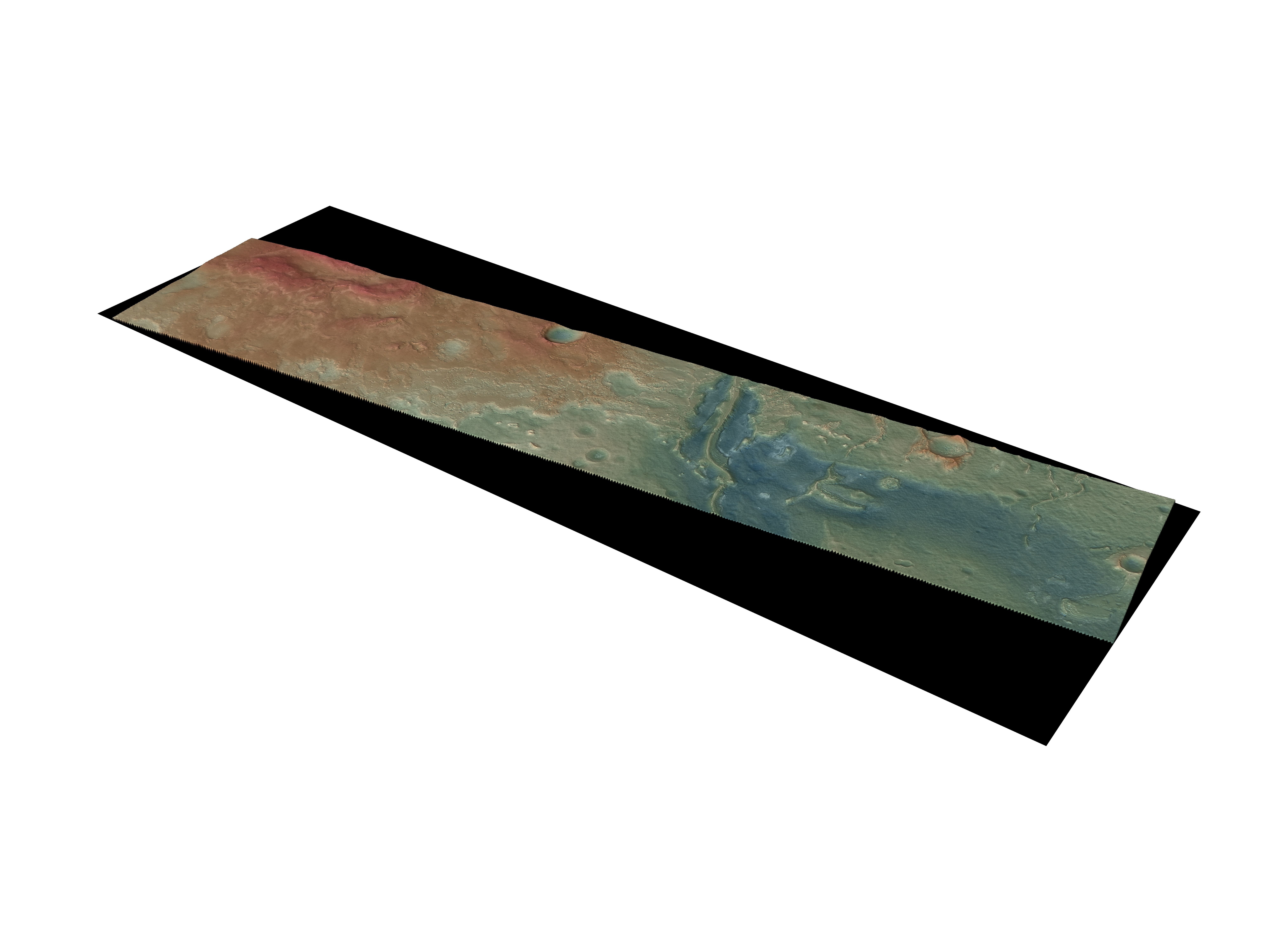 MARS VR - Plains Next to Ganges Chasma 3D model | CGTrader