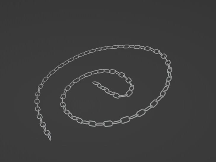 Chain free 3D model animated | CGTrader