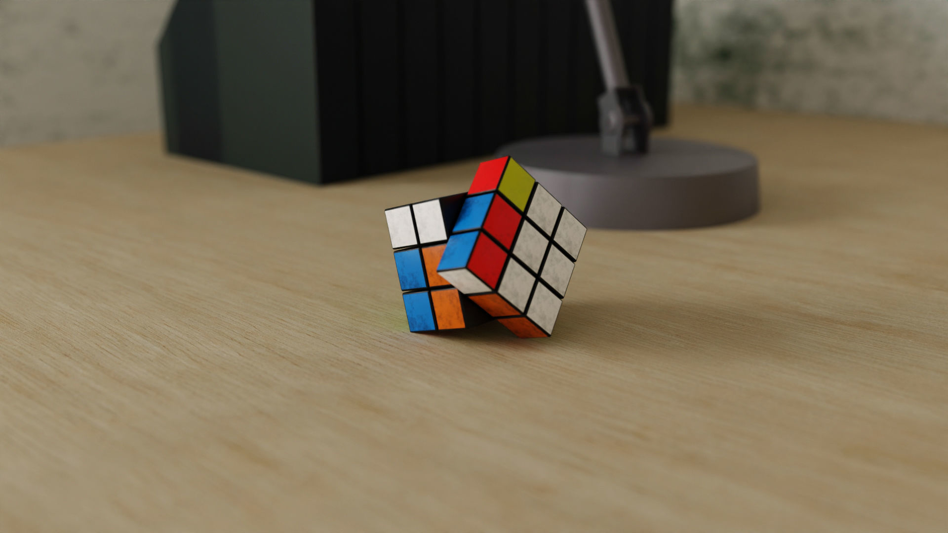 3D model Rubik s cube 3d model with Surprise VR / AR / low-poly | CGTrader