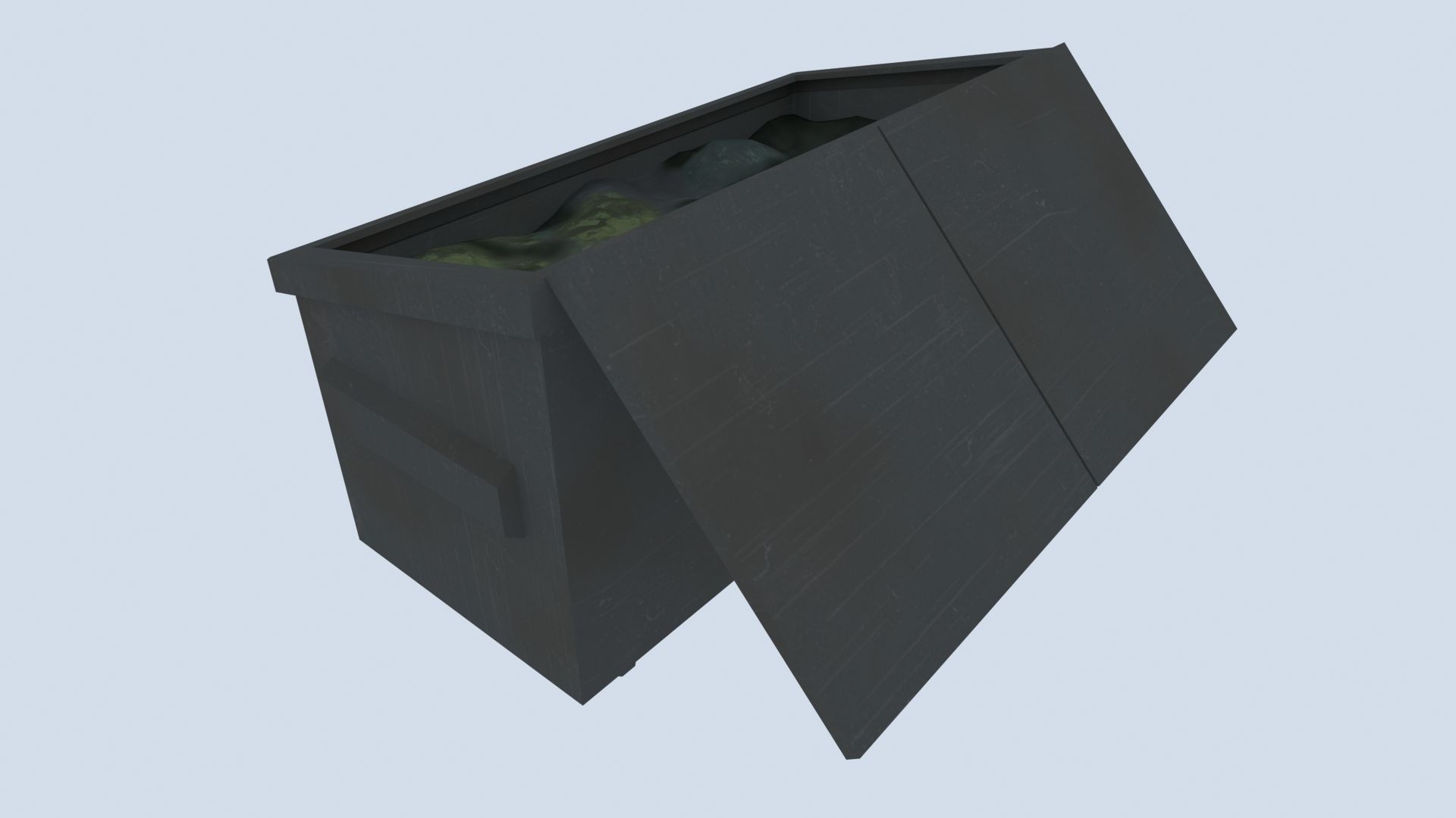 Industrial Garbage Container 3D model | CGTrader