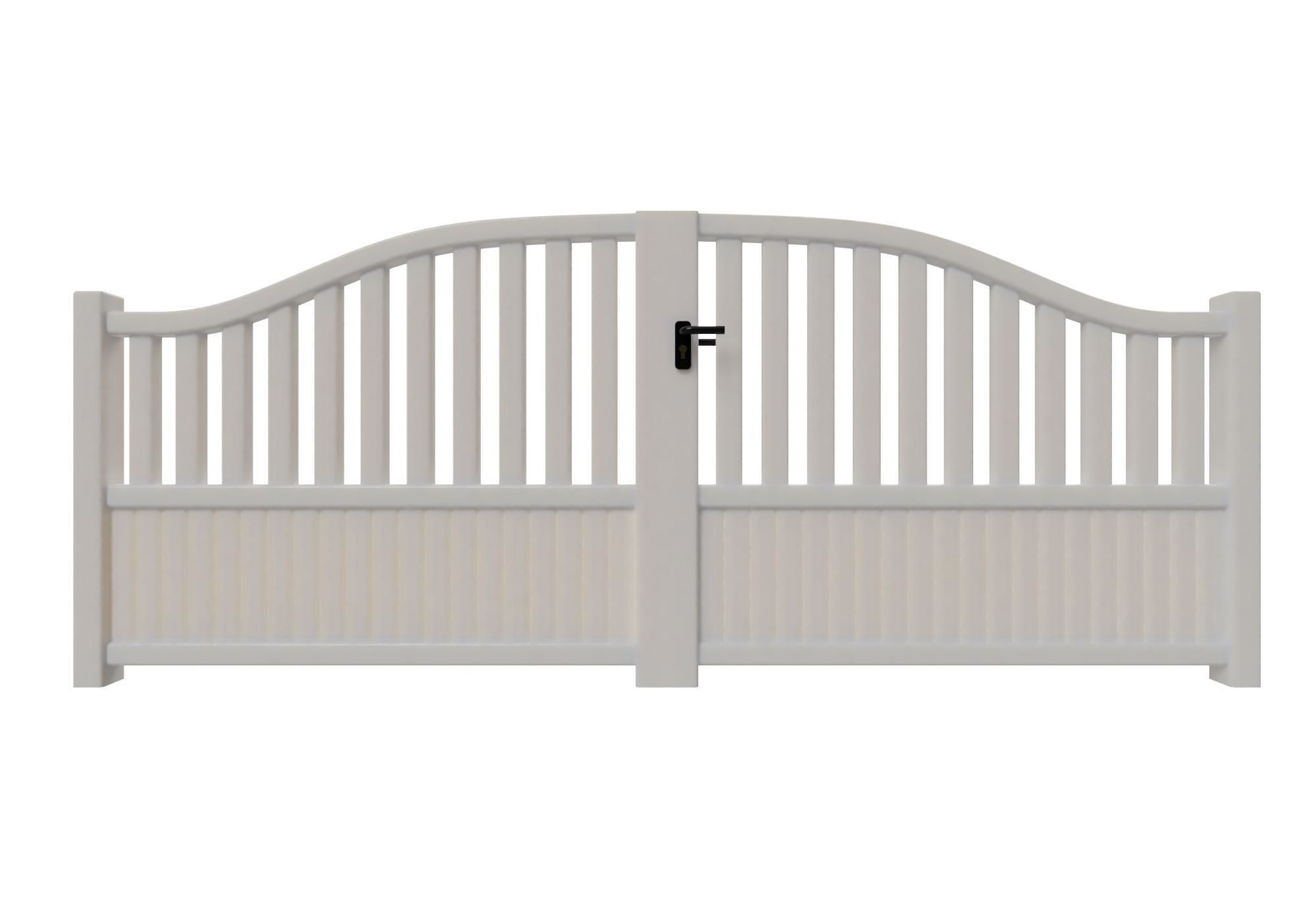 3D model White arc gate for house VR / AR / low-poly | CGTrader