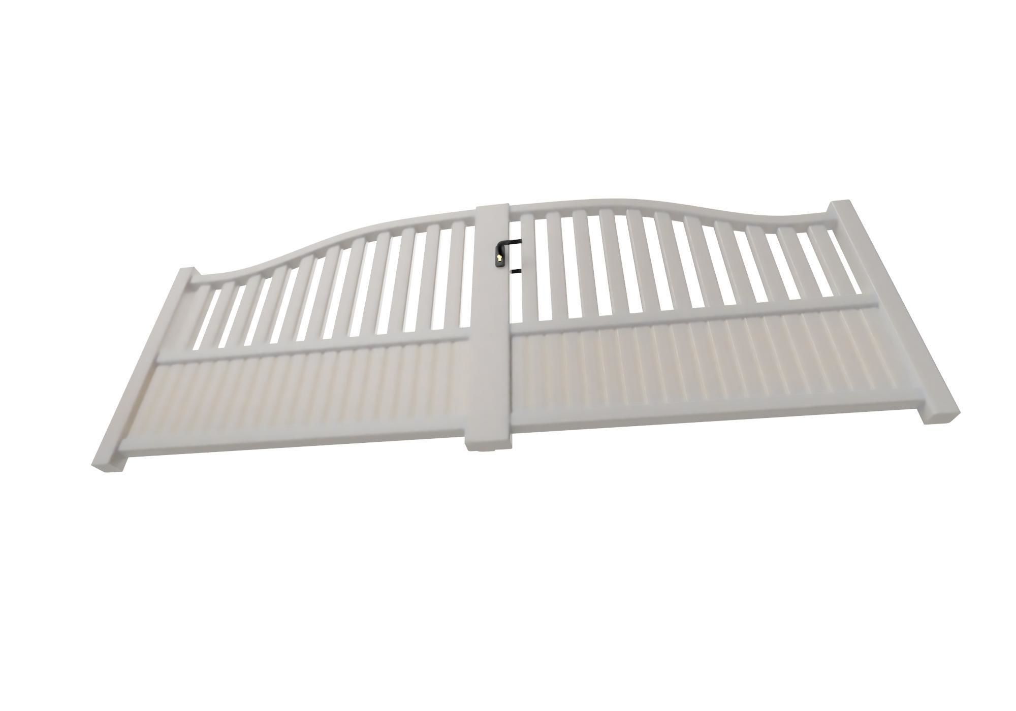 3D model White arc gate for house VR / AR / low-poly | CGTrader