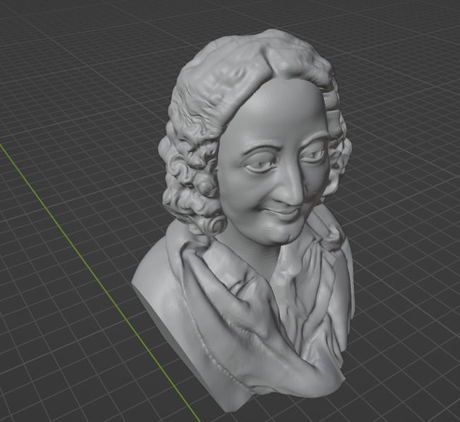 Antonio Vivaldi 3D model 3D printable | CGTrader