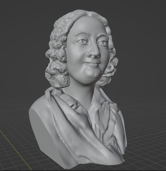 Antonio Vivaldi 3d Model 3d Printable Cgtrader