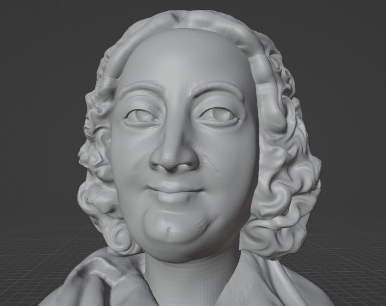 Antonio Vivaldi 3D model 3D printable | CGTrader