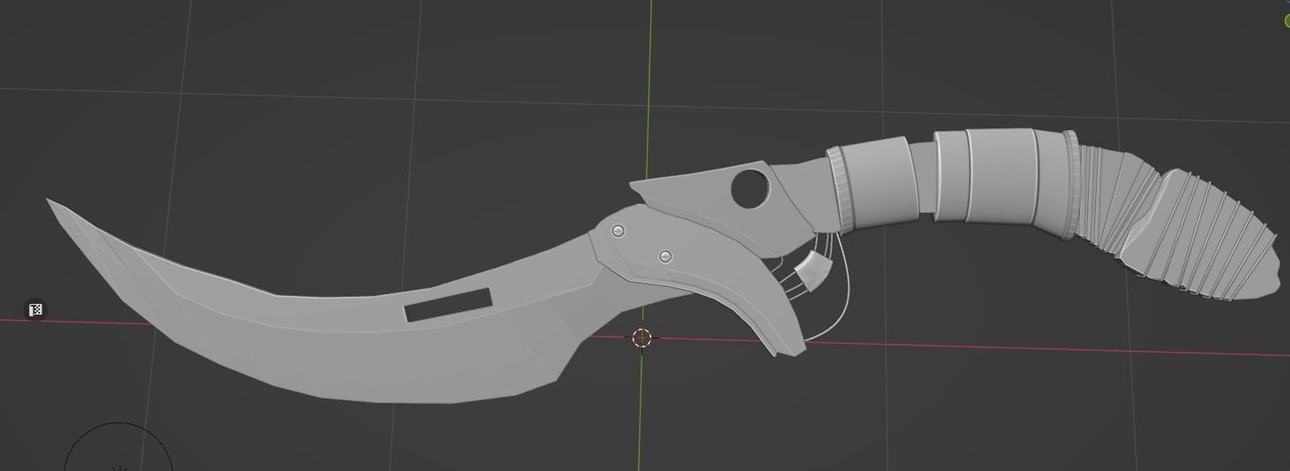 3D model Assassin Dagger VR / AR / low-poly | CGTrader