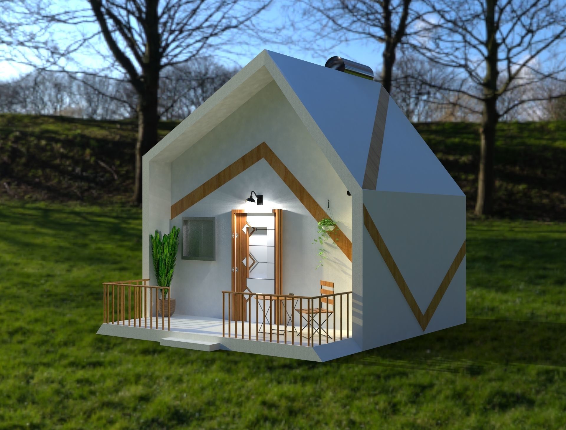 3D Smart Cabin 3D model | CGTrader