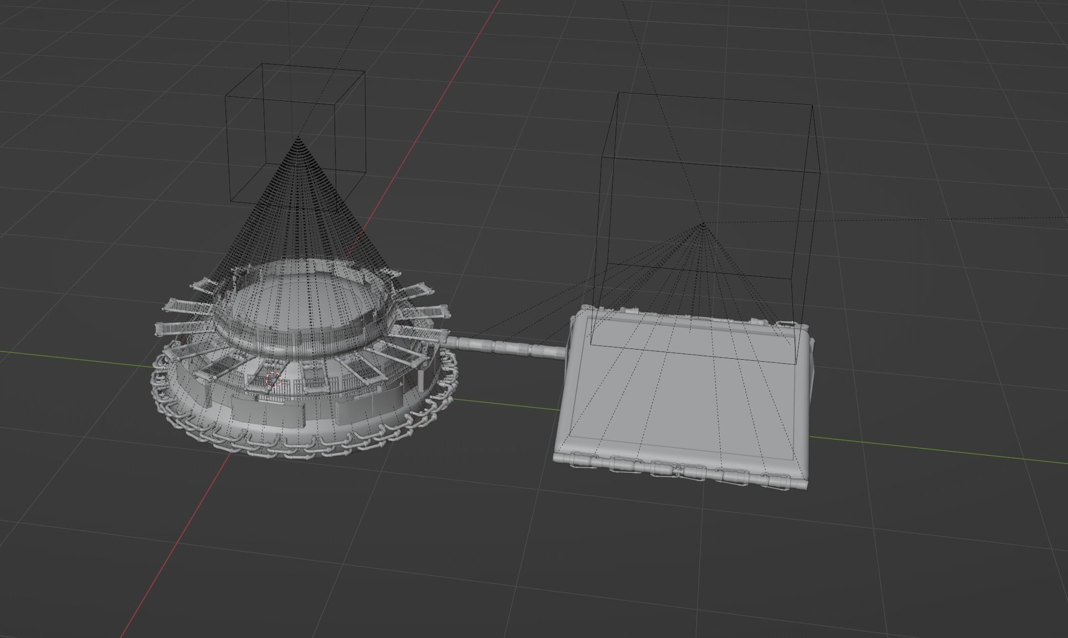 Hologram Machine 3D model | CGTrader