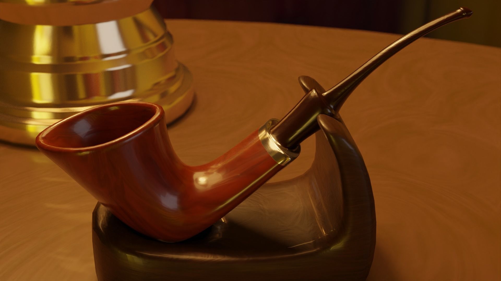 3D model Fluer Pipe VR / AR / low-poly | CGTrader