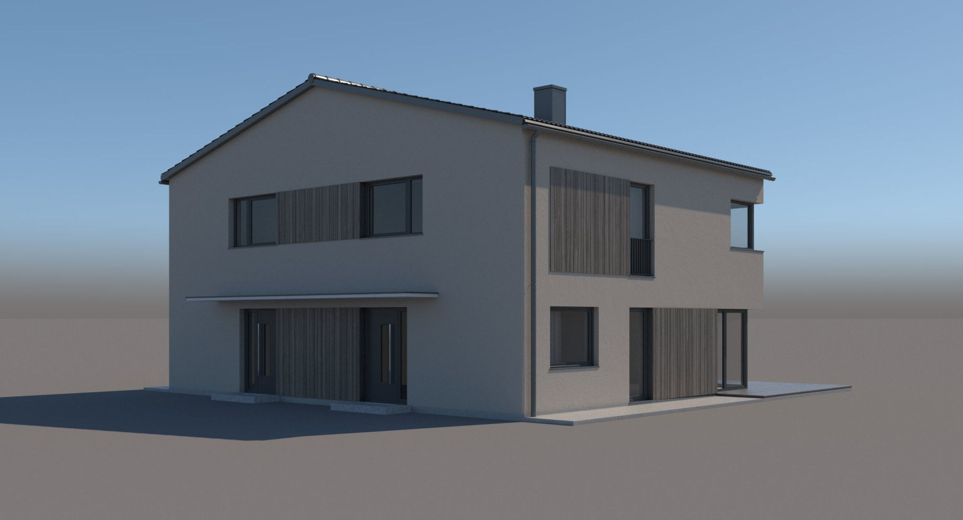 Generic Residential Building 002 3D model | CGTrader