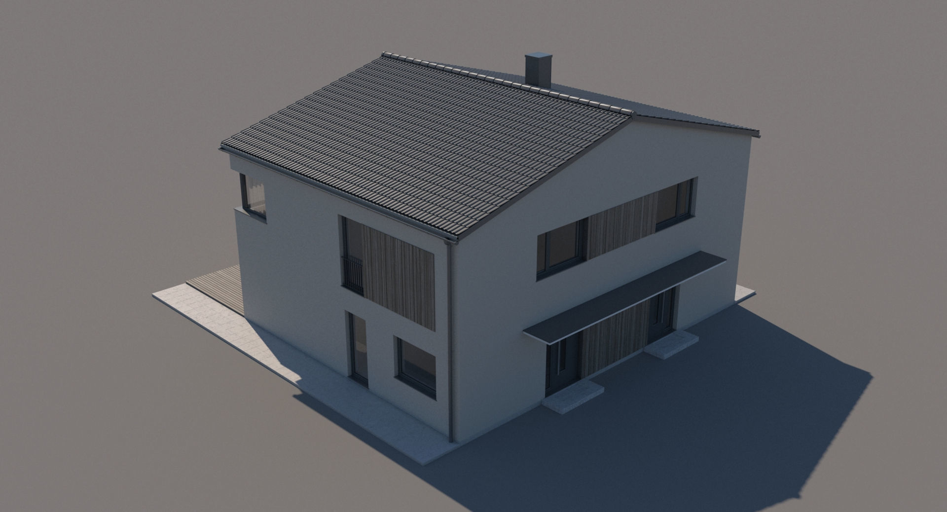 Generic Residential Building 002 3D model | CGTrader