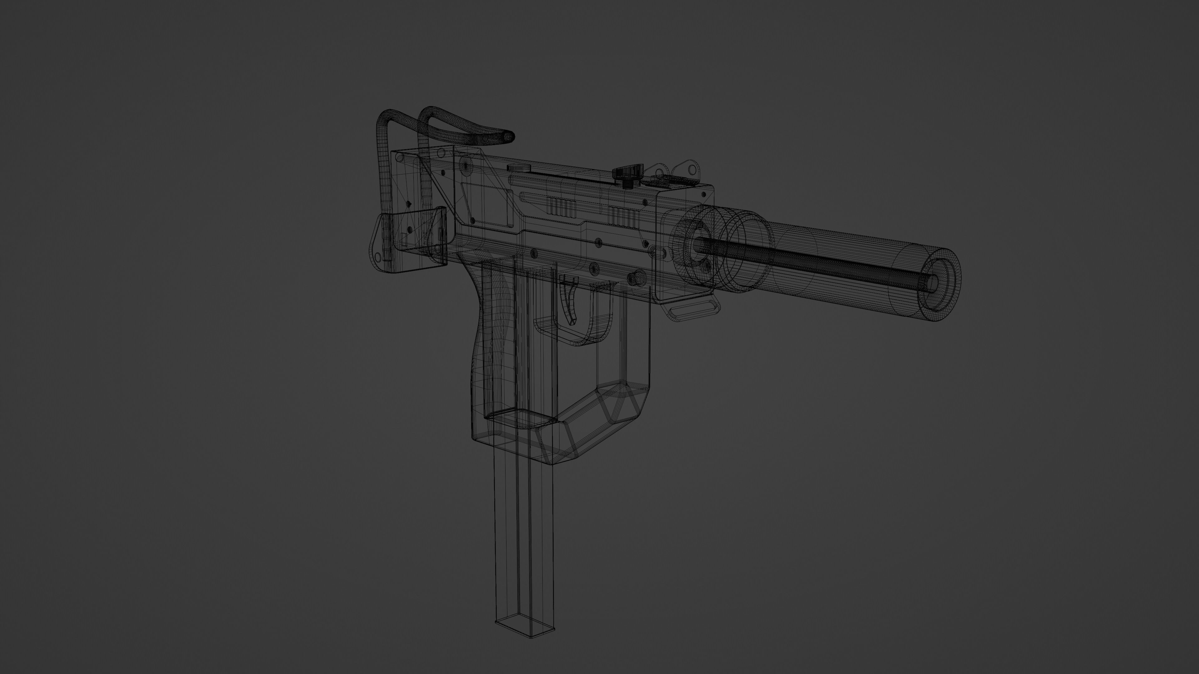 Mac 10 3D model | CGTrader