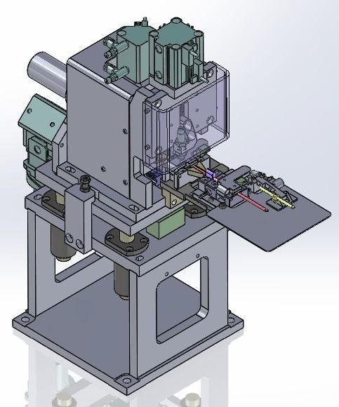 Cable wire stripping machine 3D model | CGTrader