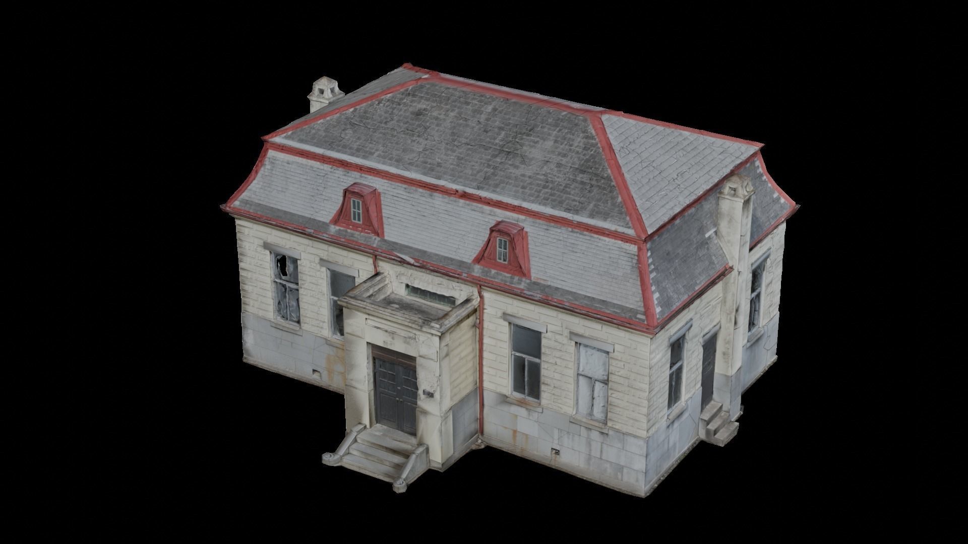 Hashimoto farm office 3D model | CGTrader