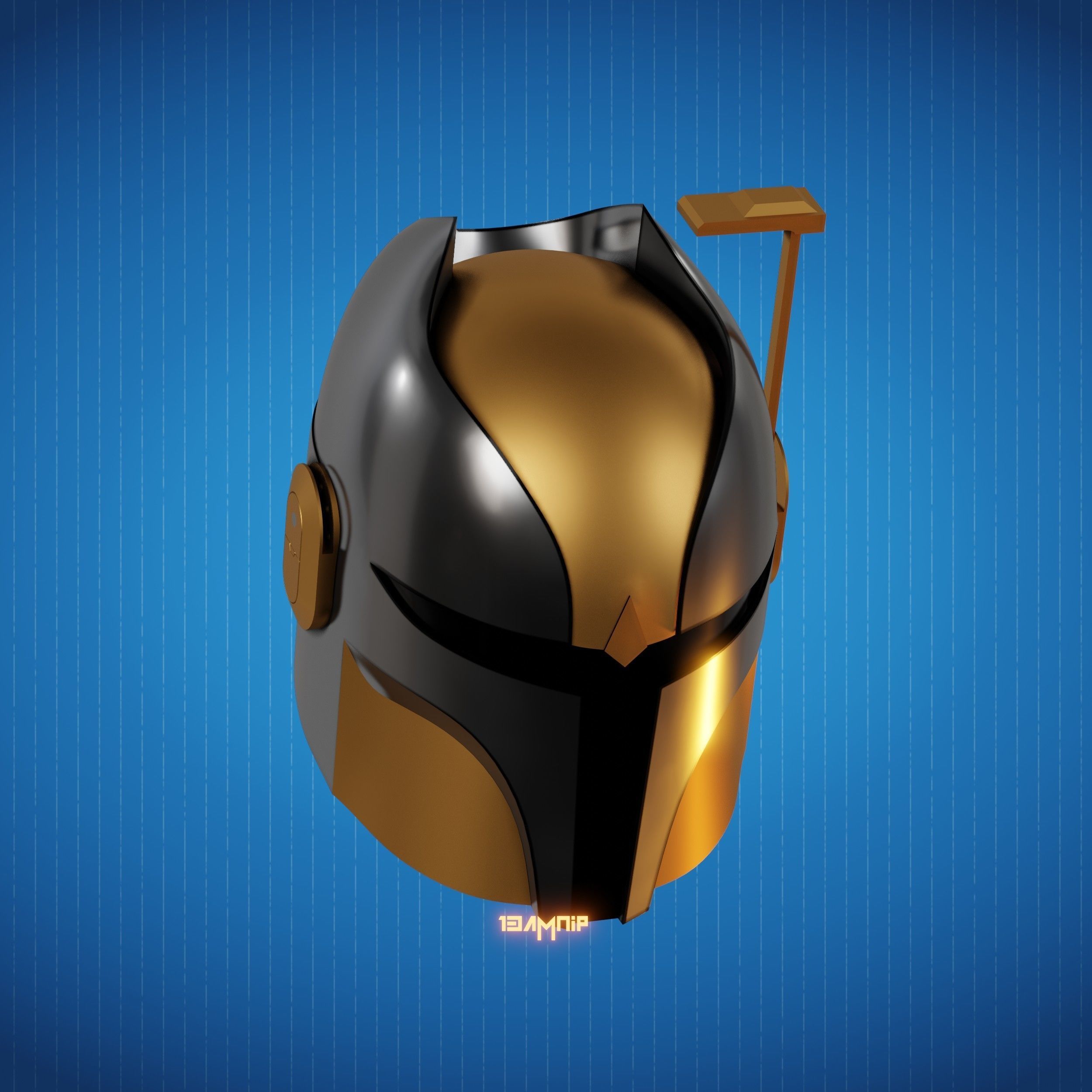 Phoenix Mandalorian Helmet 3D model 3D printable | CGTrader