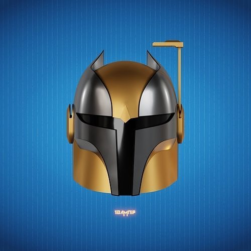Phoenix Mandalorian Helmet 3D model 3D printable | CGTrader