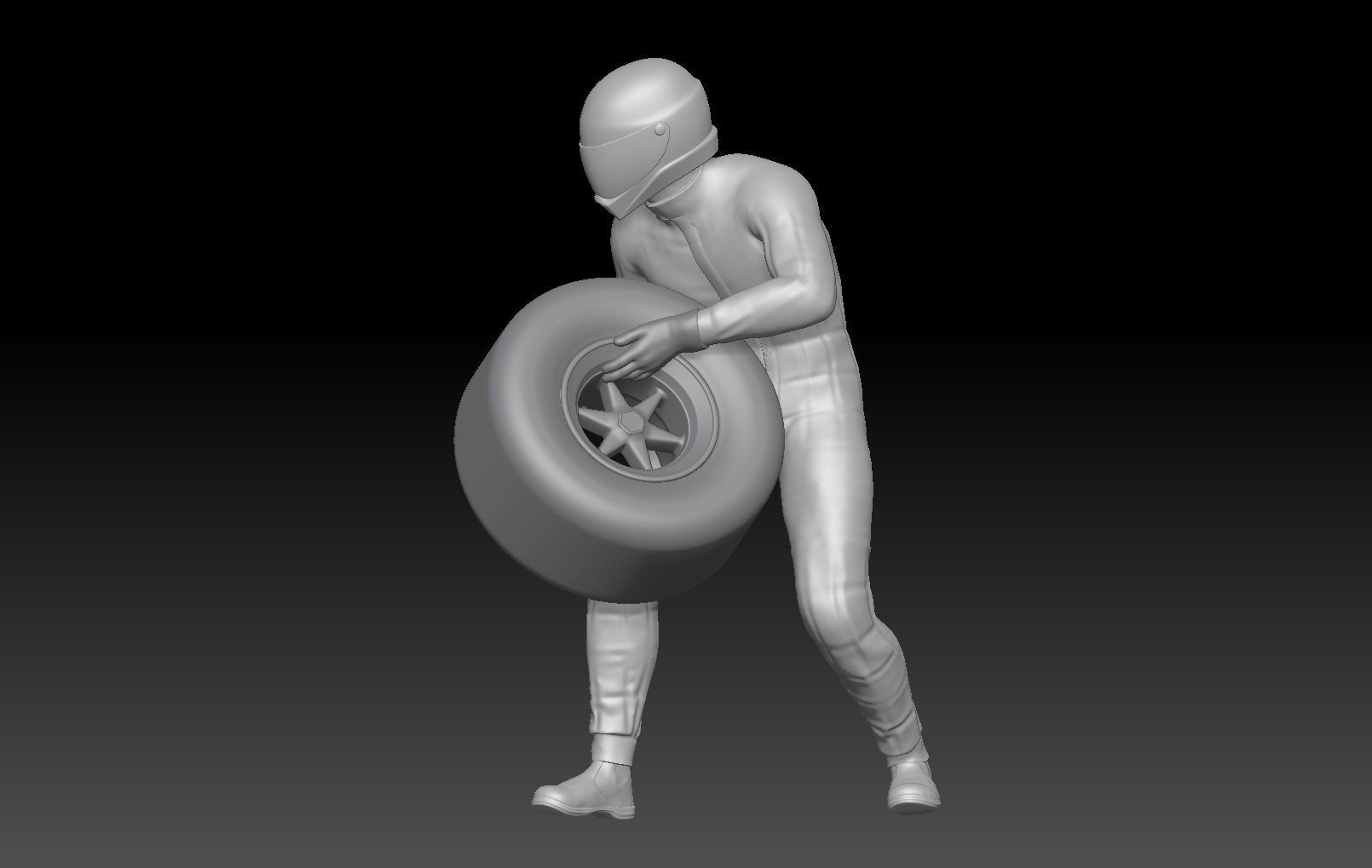FORMULA ONE PIT STOP 13 3D model 3D printable | CGTrader