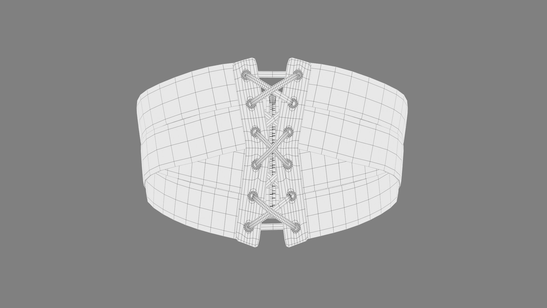 Lingerie corset 3D model | CGTrader