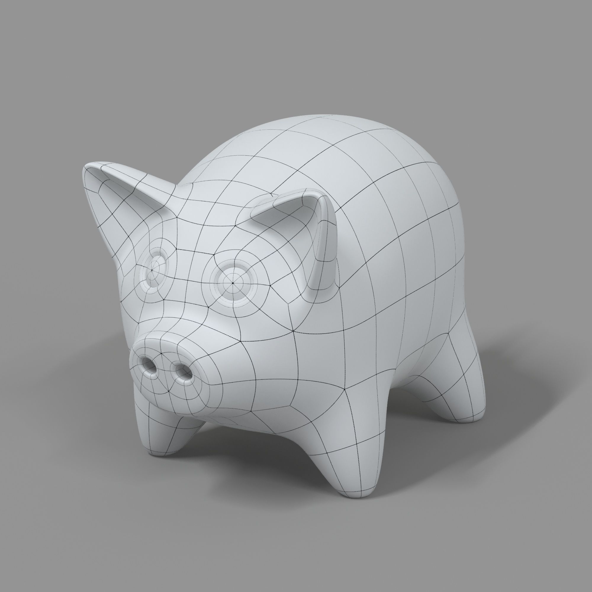 Rubber Pig 3D model | CGTrader