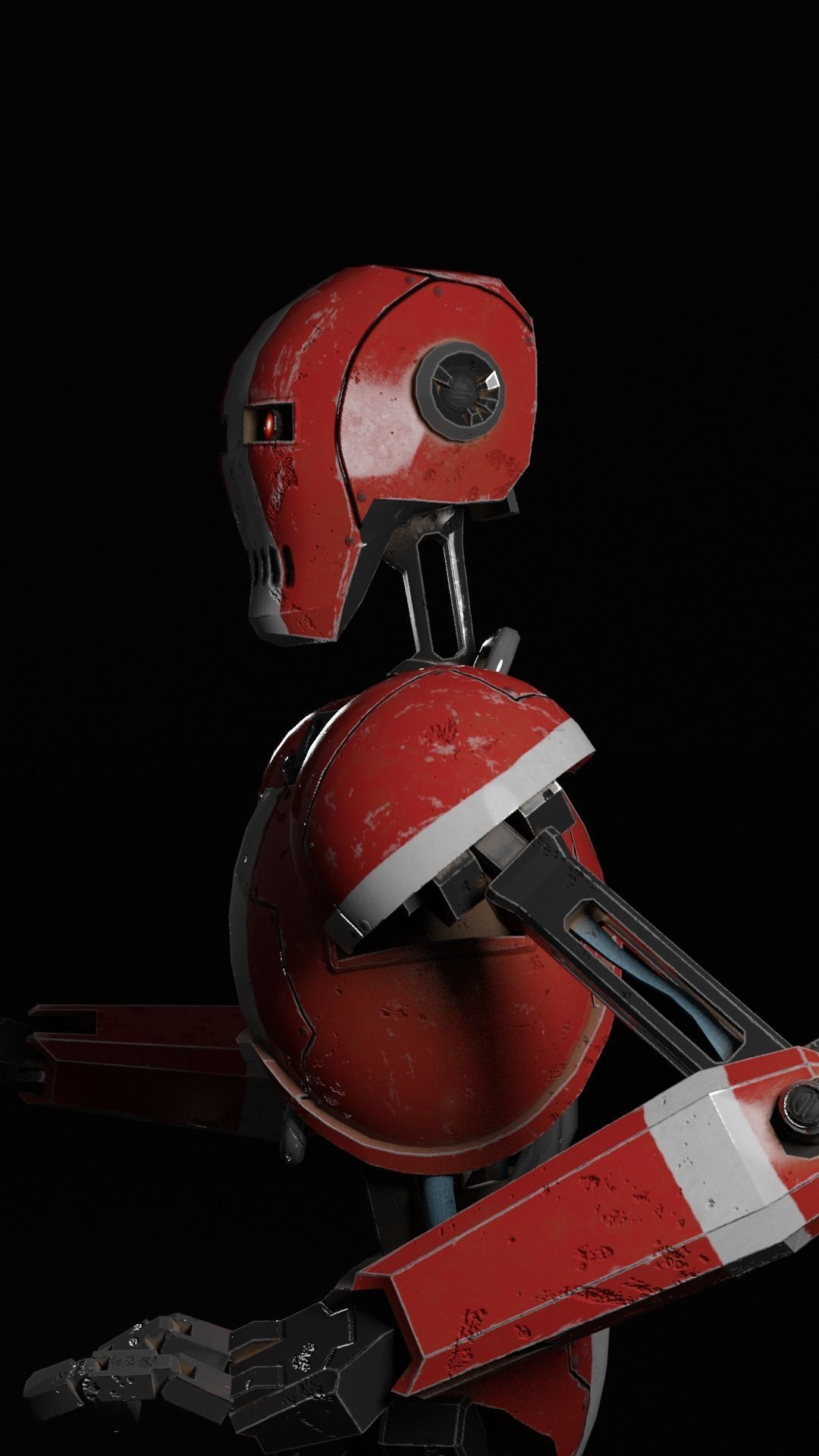 Robot Unreal Unity free VR / AR / low-poly 3D model rigged | CGTrader