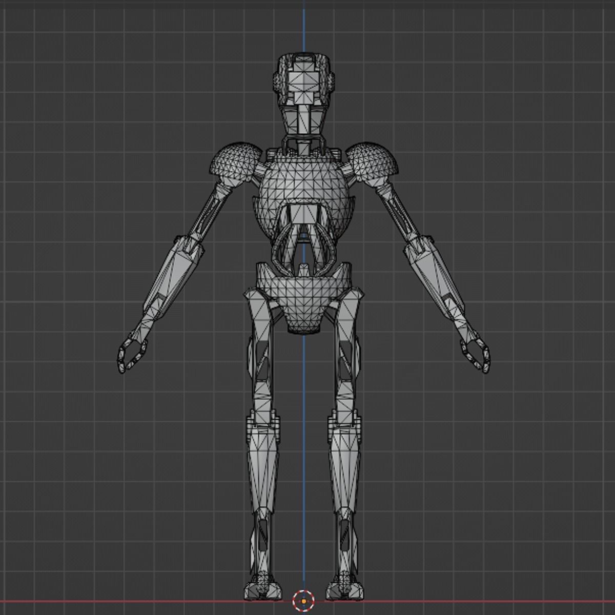 Robot Unreal Unity free VR / AR / low-poly 3D model rigged | CGTrader