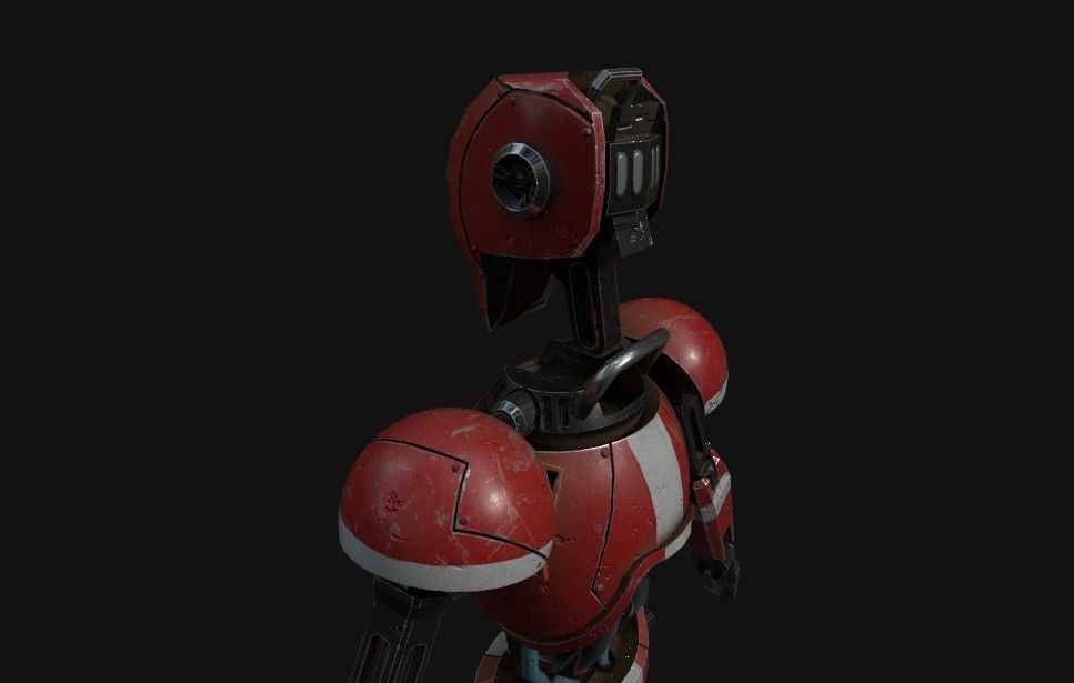 Robot Unreal Unity free VR / AR / low-poly 3D model rigged | CGTrader