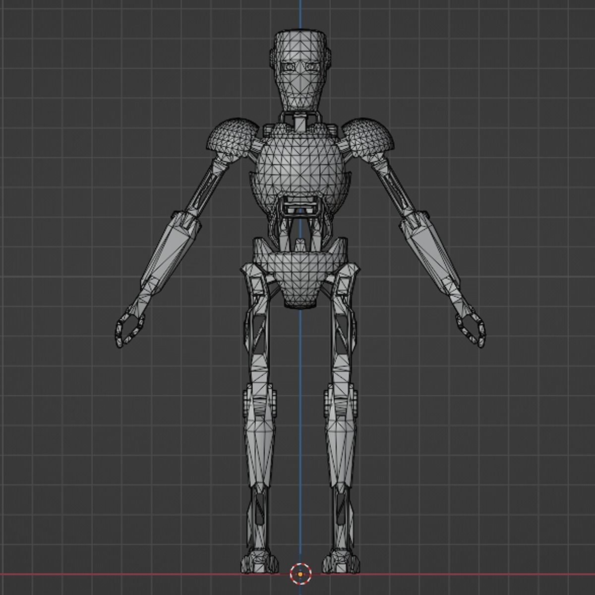 Robot Unreal Unity free VR / AR / low-poly 3D model rigged | CGTrader